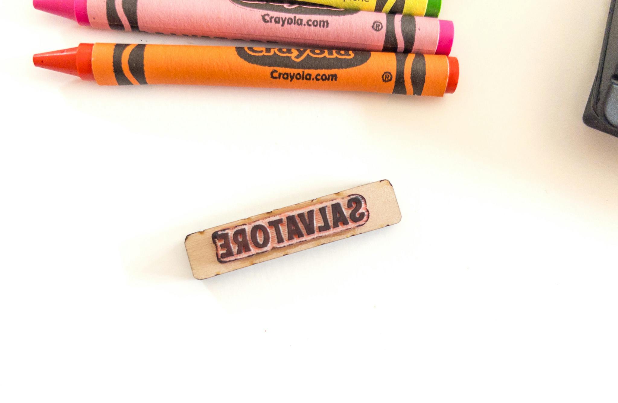 Crayon Stamp